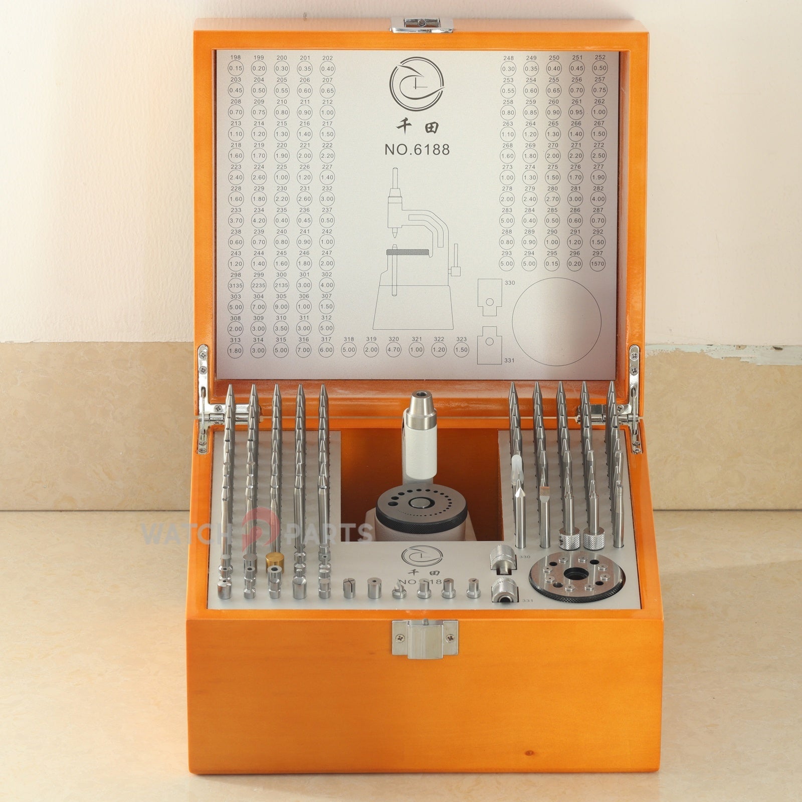 Professional Watchmaker Staking Set–Precision Punch&Anvil Bench Tool ...
