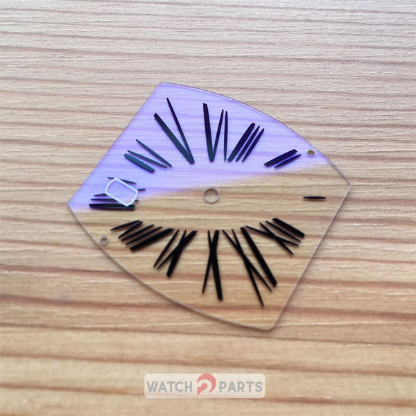AR coating Roman numeral Sapphire Crystal watch dial for Richard Mille ...